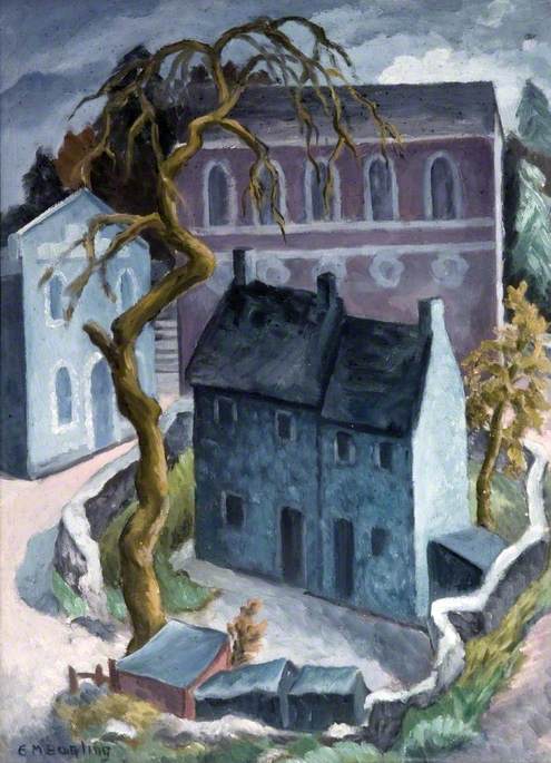 Obtener Reproducciones De Bellas Artes Welsh Village de Elsie Barling ...