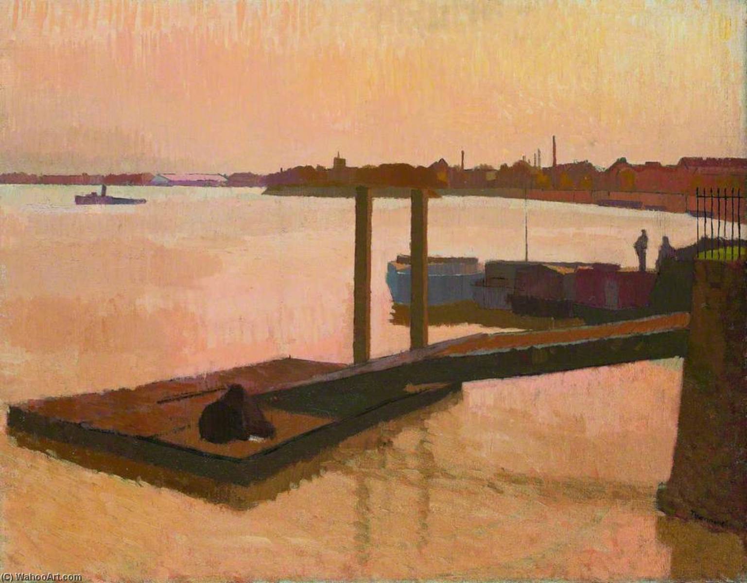 Get Art Reproductions Chiswick Reach I, 1948 by William Townsend ...