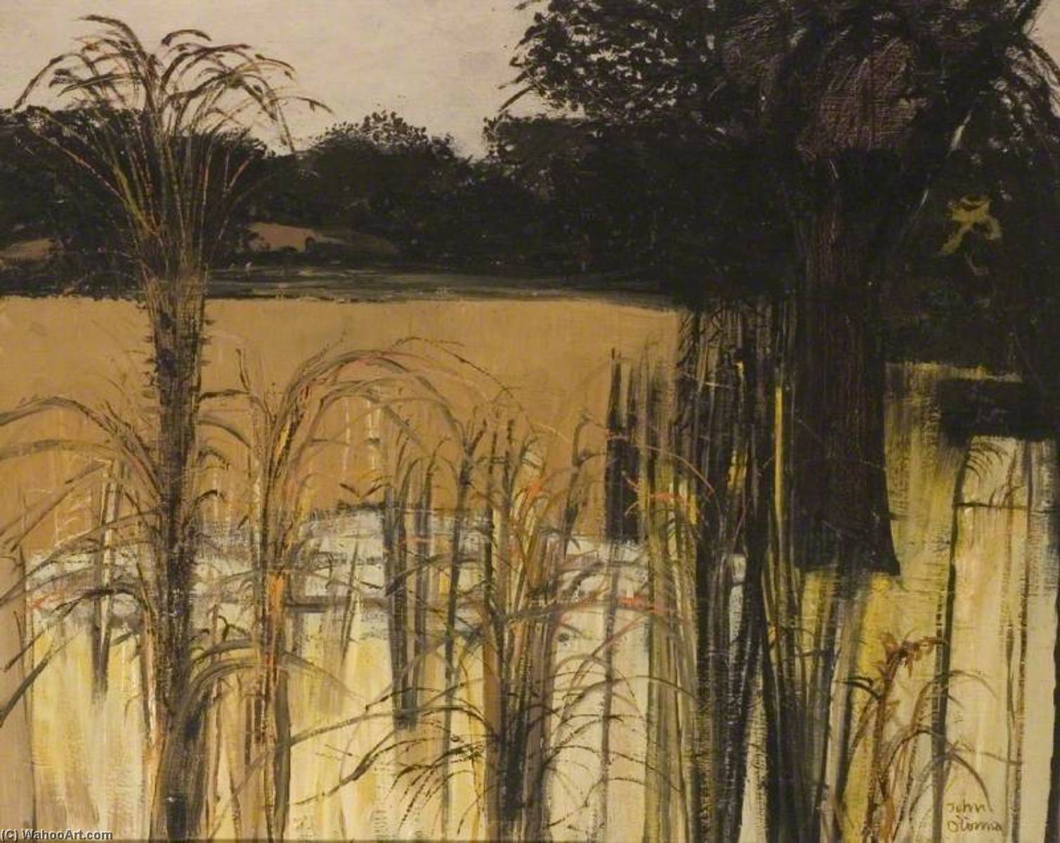 Botany Pool, 1955 by John Scorror O'connor John Scorror O'connor ...