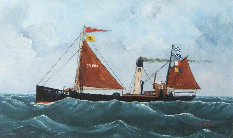 Buy Museum Art Reproductions The `Diamond`, GY603, 1899 by George Race ...