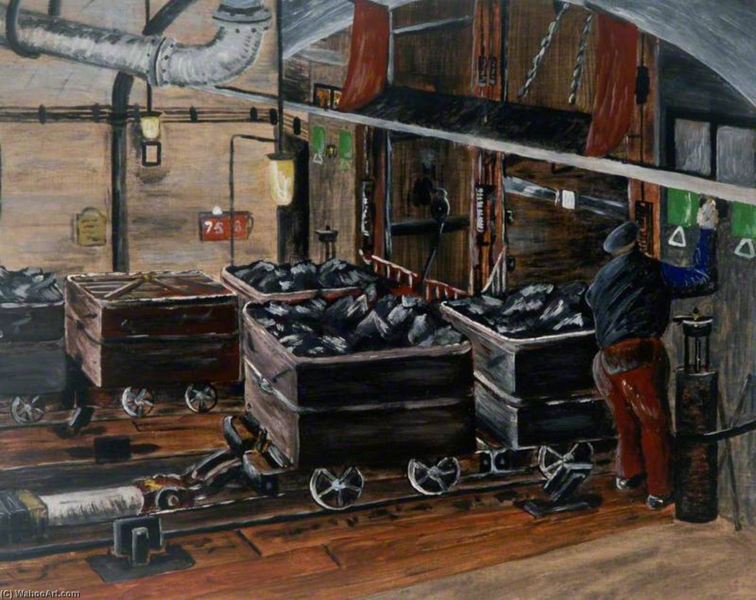 Reproducciones De Arte El Onsetter, 1942 de Jimmy Floyd (Inspirado por ...