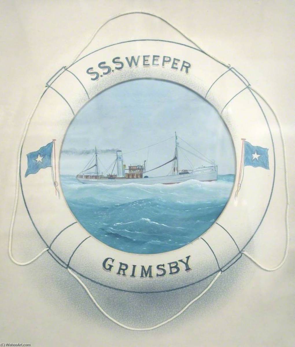 Order Artwork Replica SS `Sweeper`, GY 853, 1913 by George Race ...