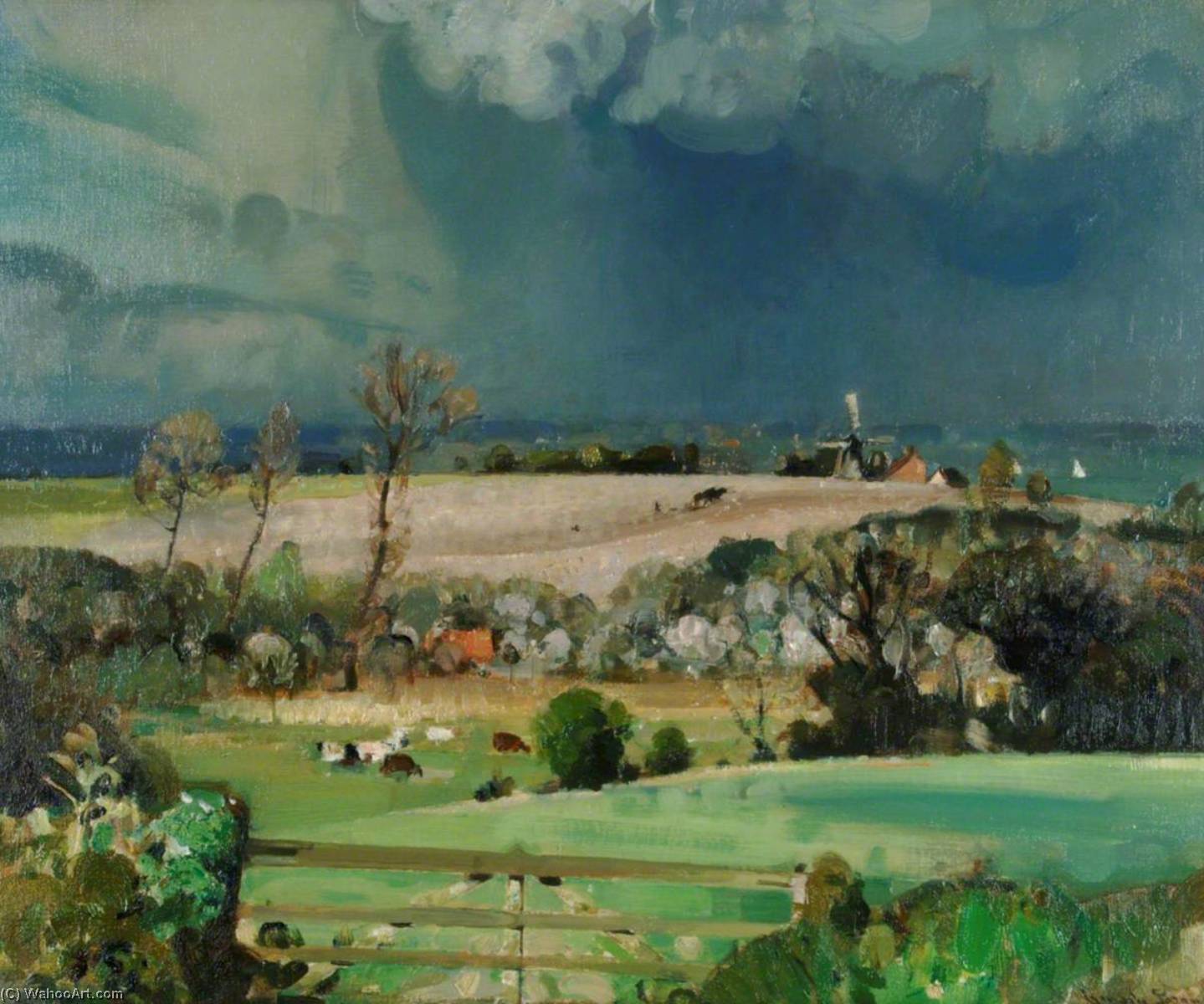 Réplique De Peinture Printemps de John Alfred Arnesby Brown (Inspiré ...