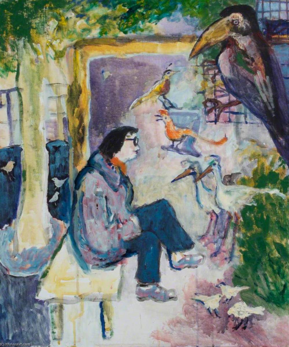 Pedir Reproducciones De Arte Parque de aves de William Hallé (Inspirado ...