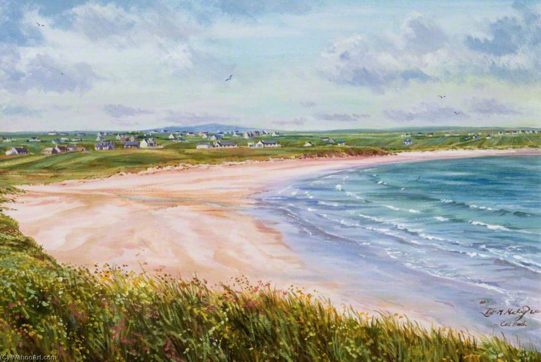 Coll Beach, 2000 de Ivor M Mackay Ivor M Mackay | WahooArt.com