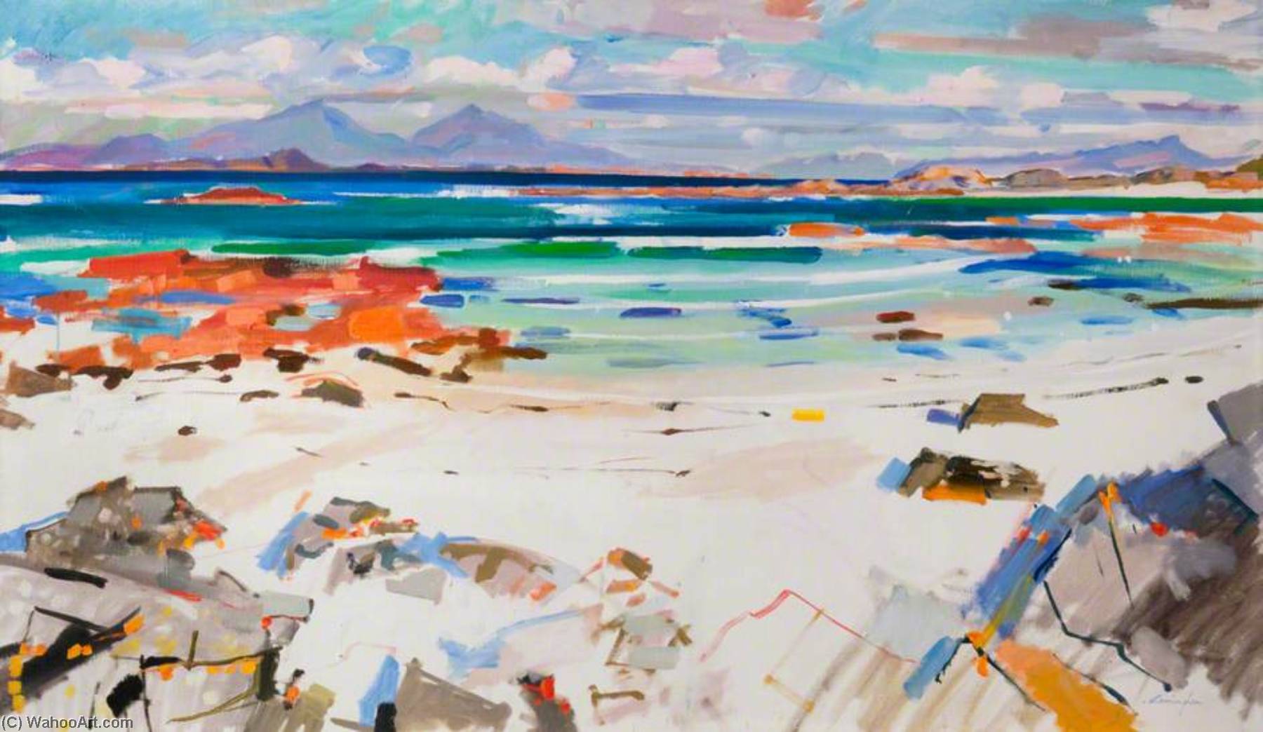 Grigadale, Ardnamurchan, 1991 by John Cunningham John Cunningham ...