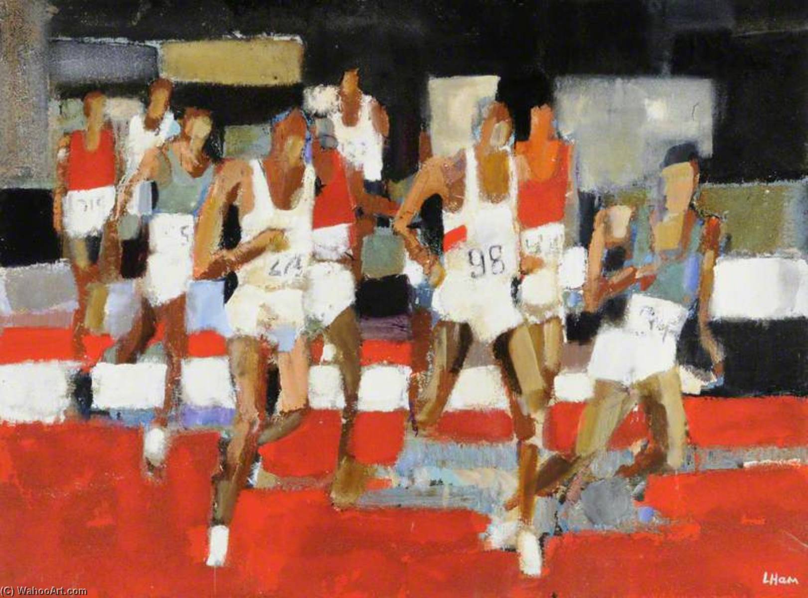 Coureurs de Lawrence Gordon Ham (1934-2007) Lawrence Gordon Ham ...