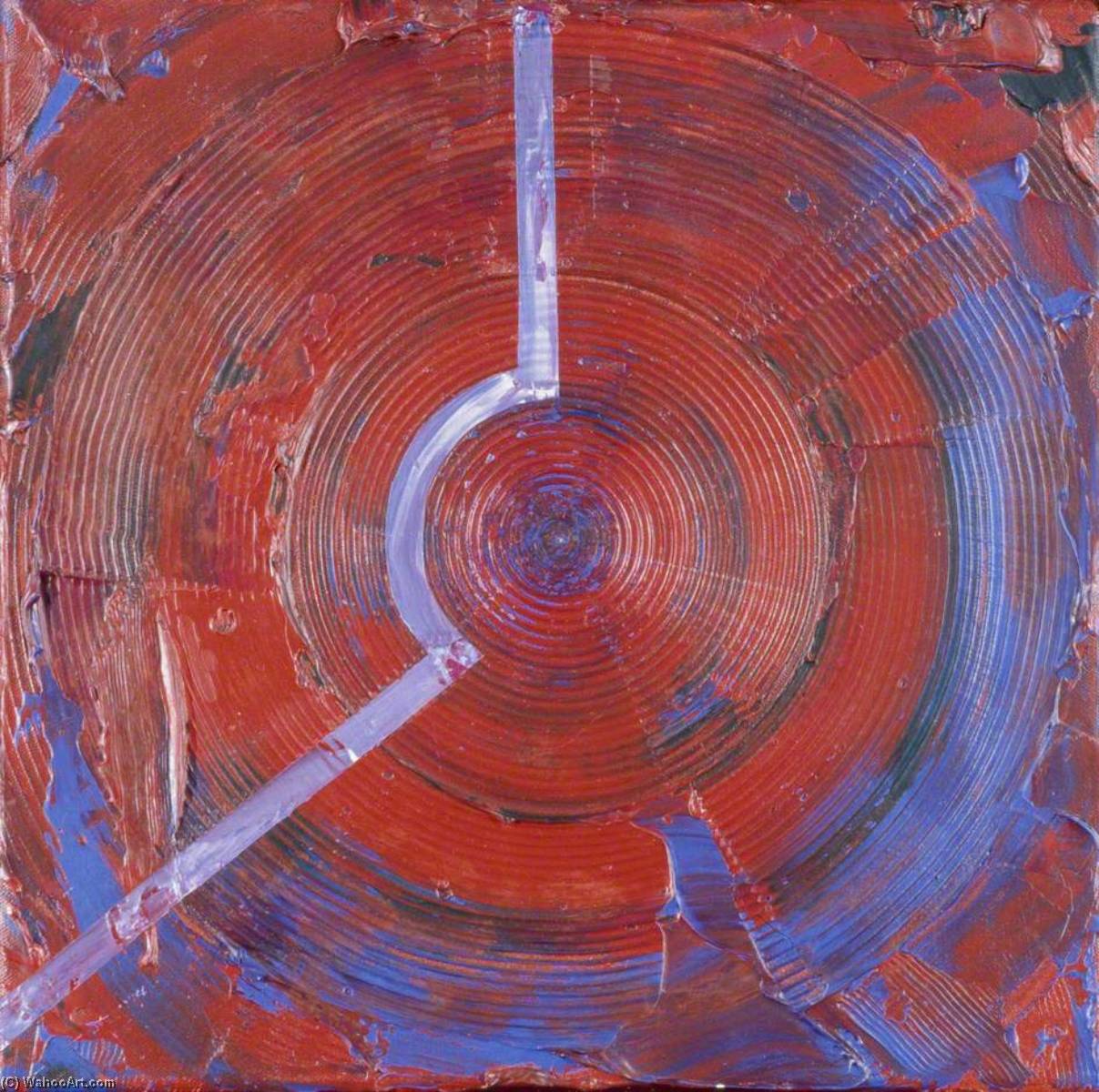 Spinning Red Suspended, 1995 by Barbara Delaney Barbara Delaney ...