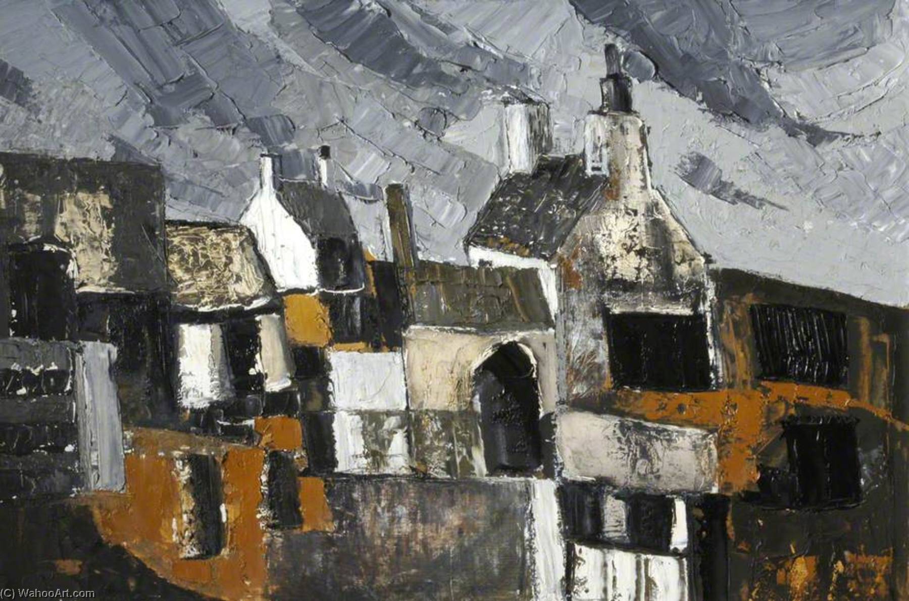 Buildings by Gwilym Prichard (1931-2015) Gwilym Prichard | WahooArt.com