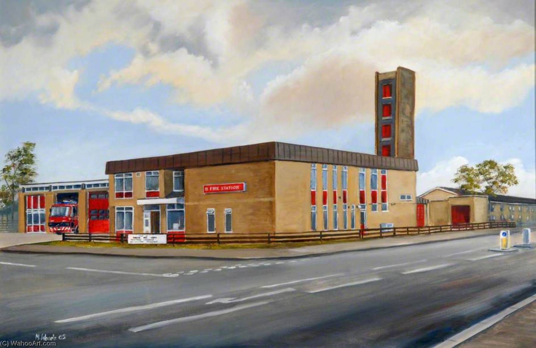 Old Washington Community Fire Station, 2005 de Martin Woods Martin ...