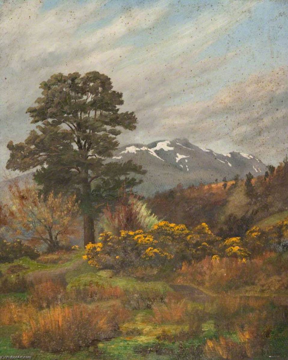 Get Paintings Reproductions Ben Leidi, Callander by Robert Lillie (1867 ...