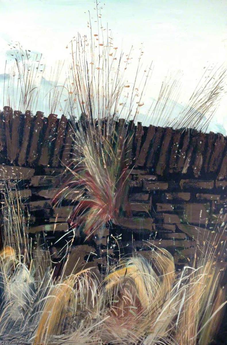 Muro y hierba de Peter Brook (1925-2022) Peter Brook | WahooArt.com