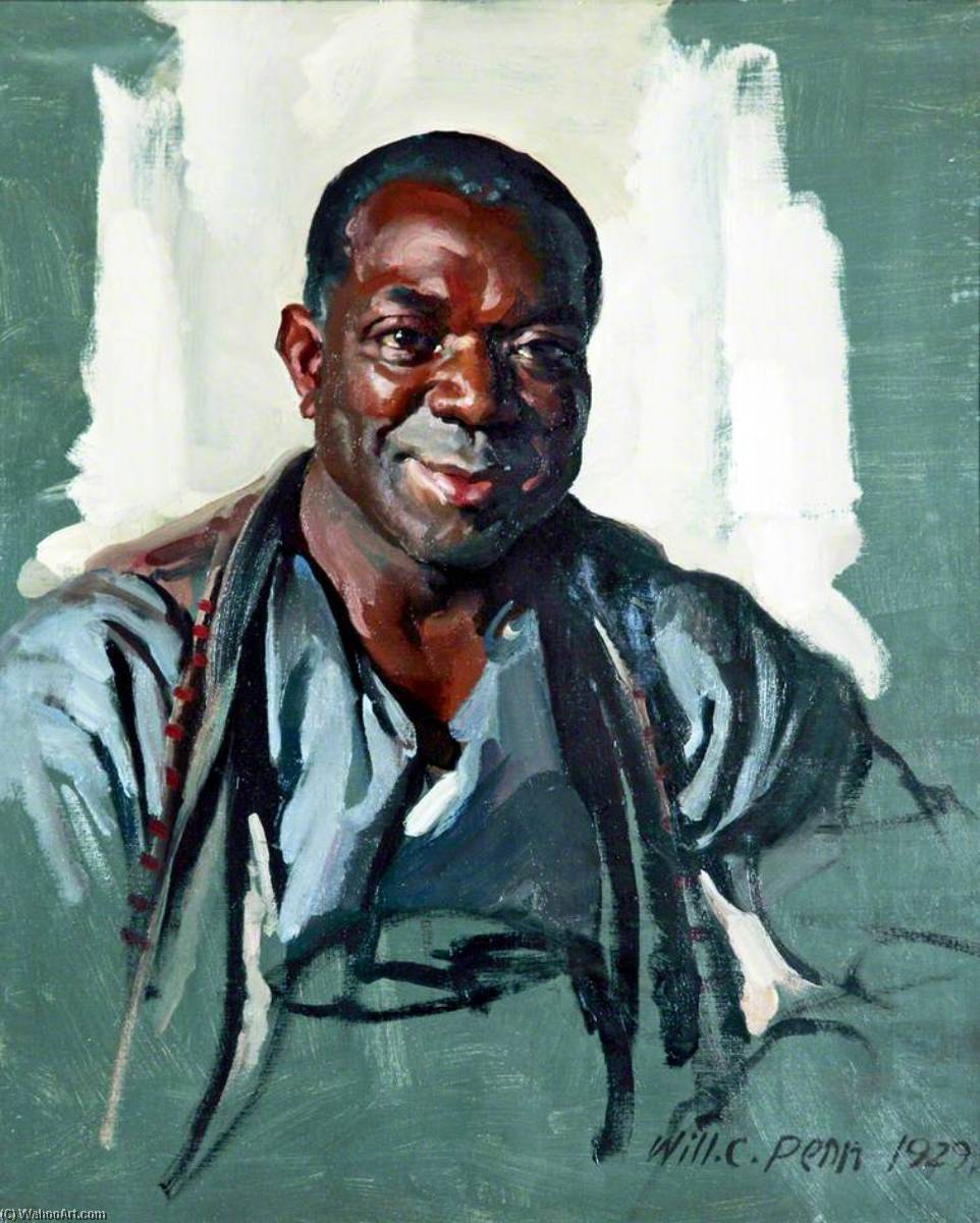 Capo di un Uomo Nero, 1929 di William Charles Penn (1877-1968) William ...