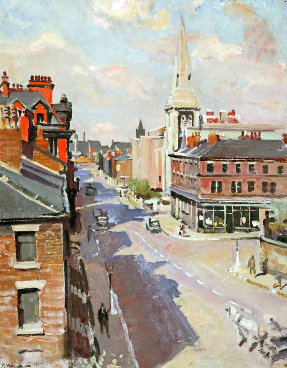 Adquirir Reproduções De Pinturas Hope Street, Liverpool por William ...