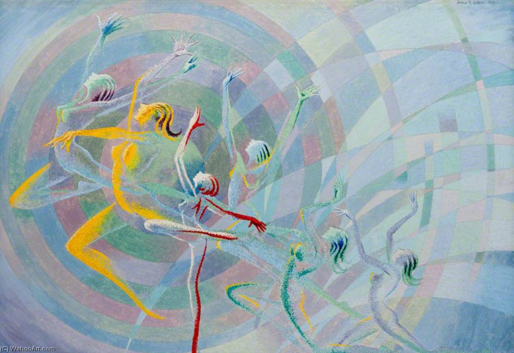 Order Artwork Replica Joie de vivre by Arthur R Griffith (Inspired By ...