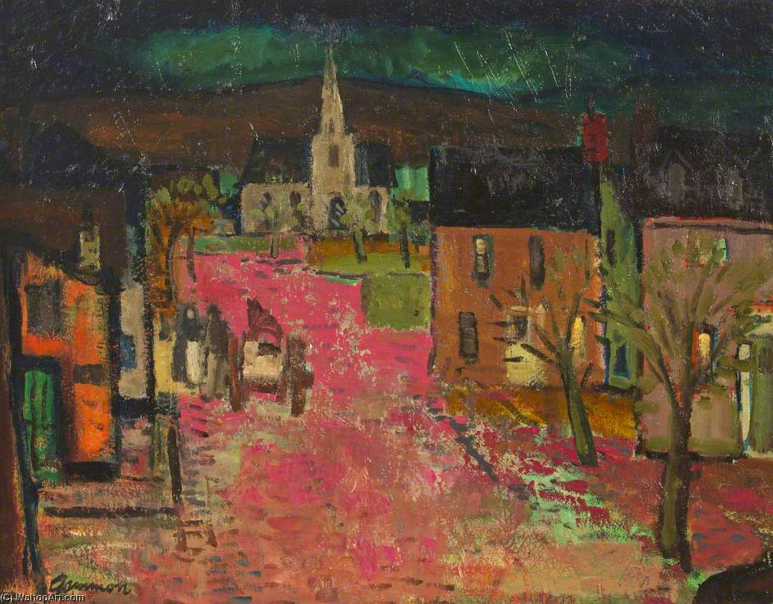 Silent Village de Reginald Gammon (1921-2005) Reginald Gammon ...