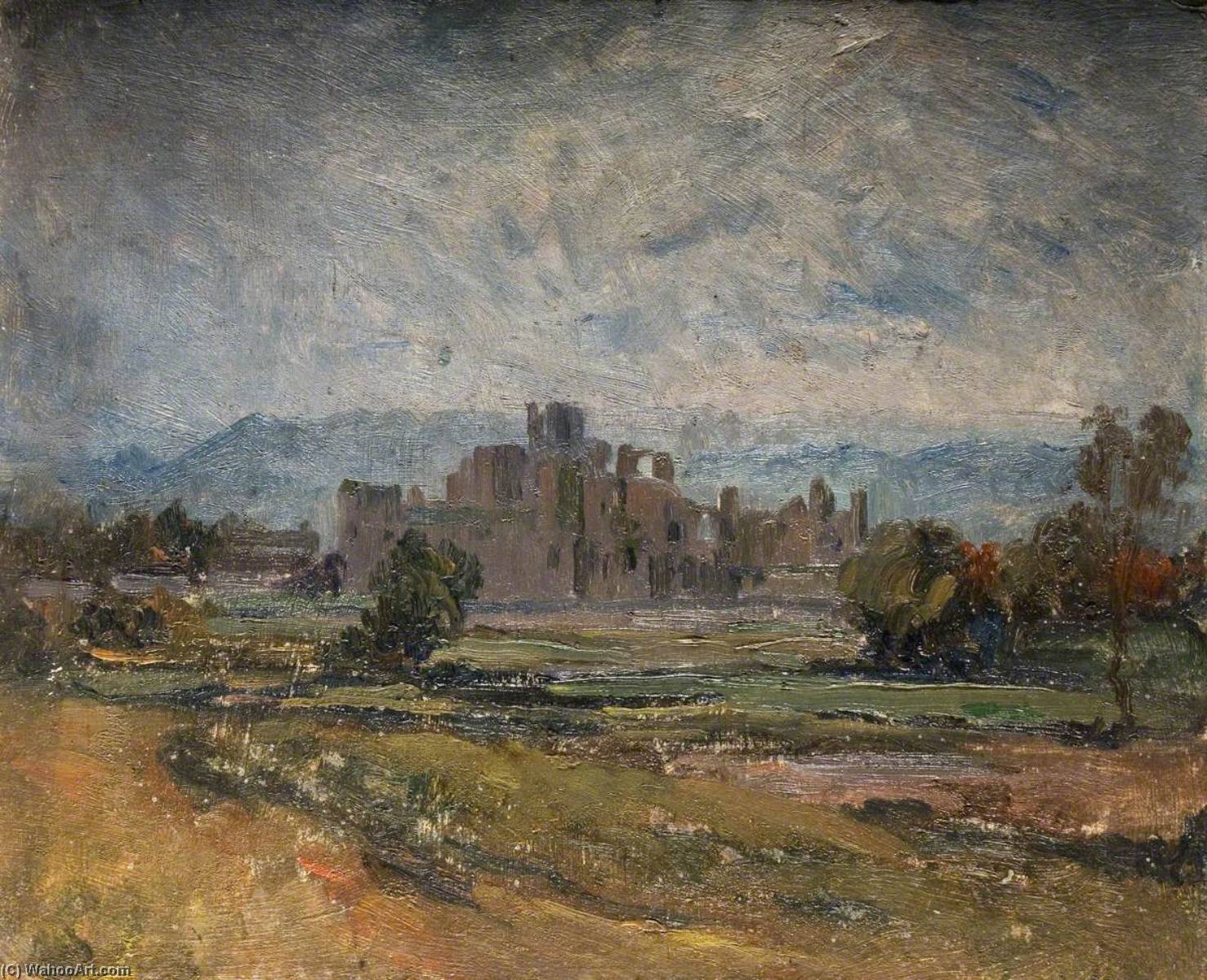 Reproducciones De Arte Middleham Castle de Joseph Alfonso Toft ...