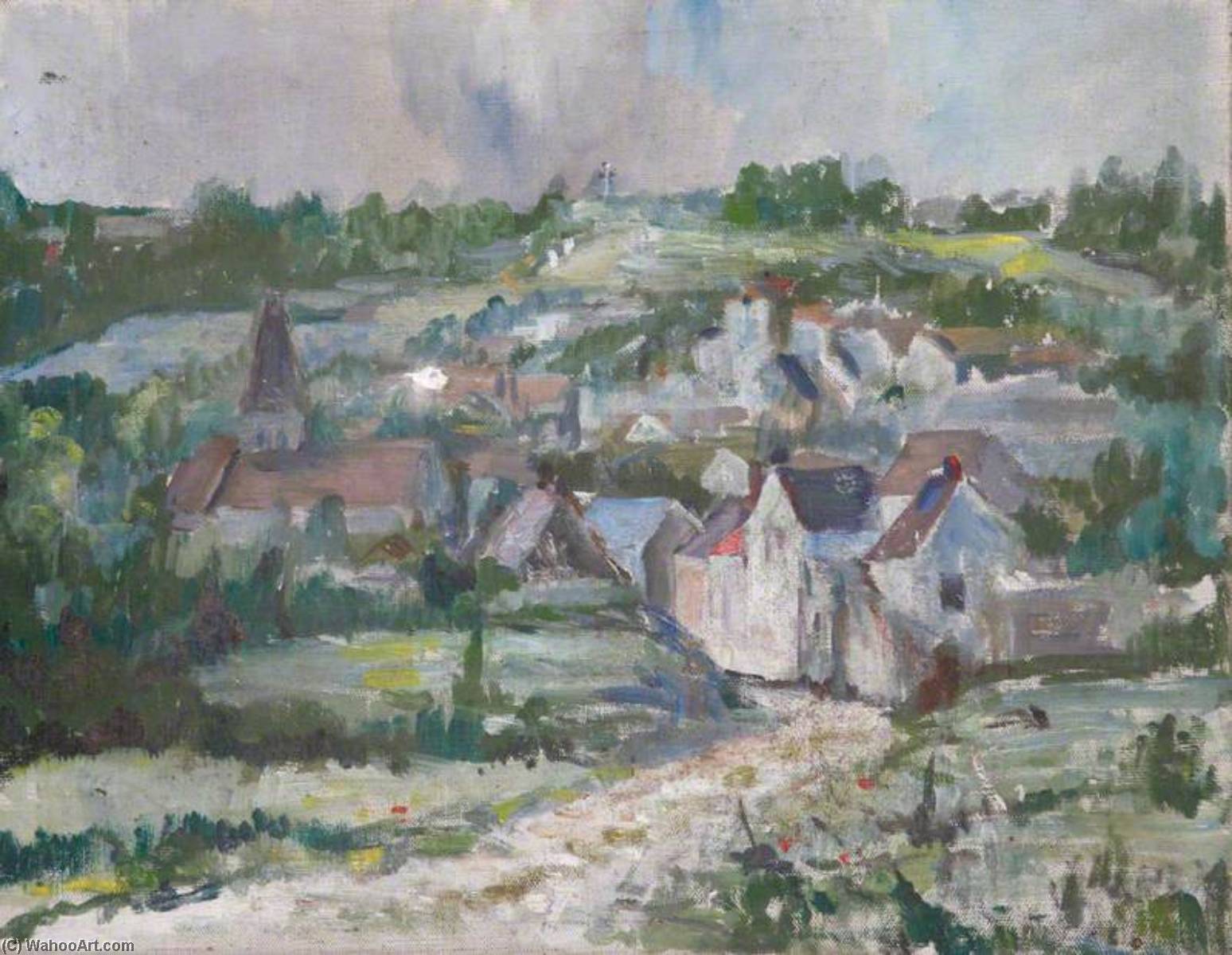 Buy Museum Art Reproductions View of a Village in France by Alan ...