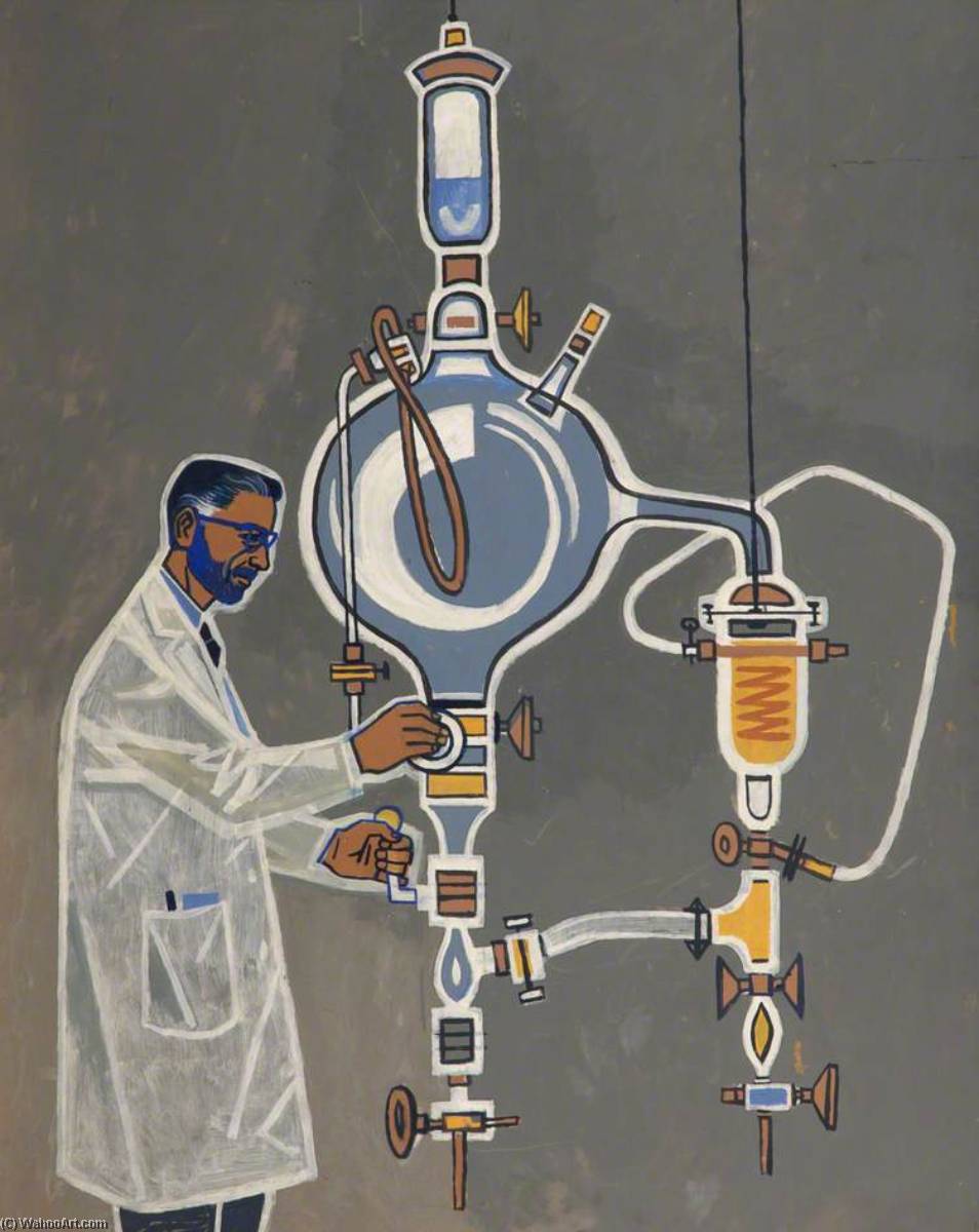 Order Artwork Replica Bearded Scientist by Cliff Rowe (Inspired By ...