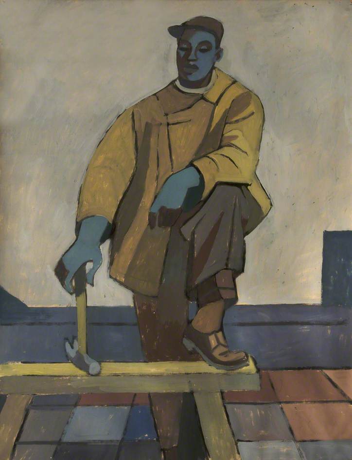 Réplique De Peinture Toiture de Cliff Rowe (Inspiré par) (1904-1988 ...
