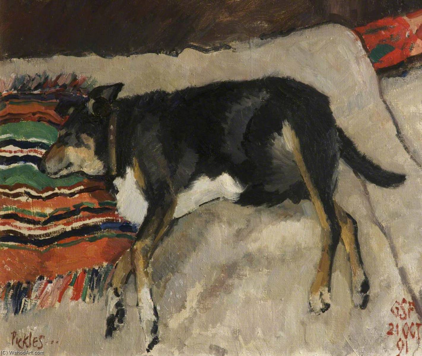 Mr Pickles, 1991 通过 Geoffrey Scowcroft Fletcher (1923-2004) Geoffrey ...