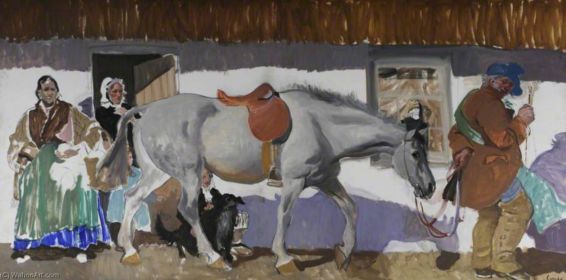 `Gentle Dames `, 1996 de Alexander Goudie (1933-2004) Alexander Goudie ...