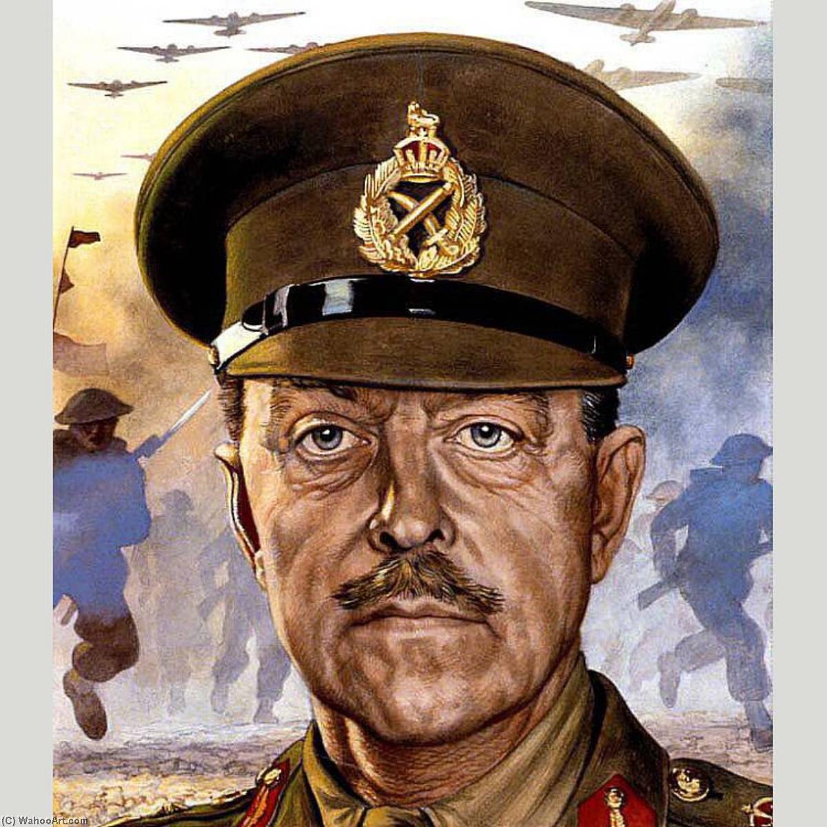 Harold Alexander, 1942 por Boris Chaliapin (1904-1979) Boris Chaliapin ...