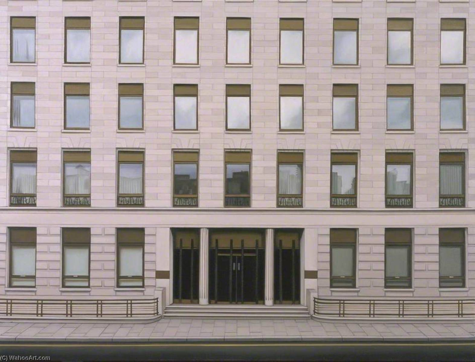 Finsbury Square, 1995 von Lisa Milroy Lisa Milroy | WahooArt.com
