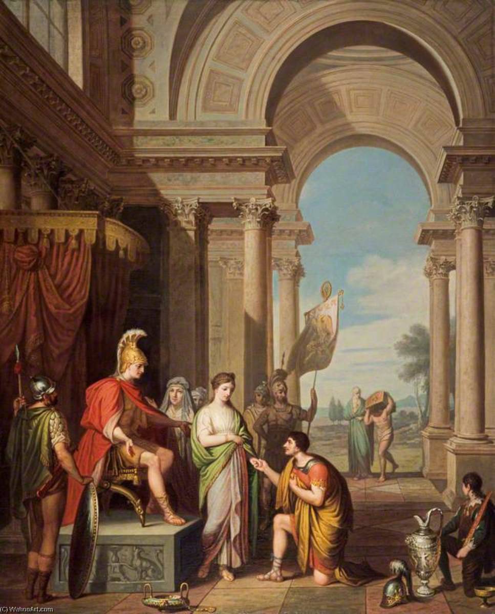 Order Artwork Replica The Continence of Scipio, 1774 by David Allan ...