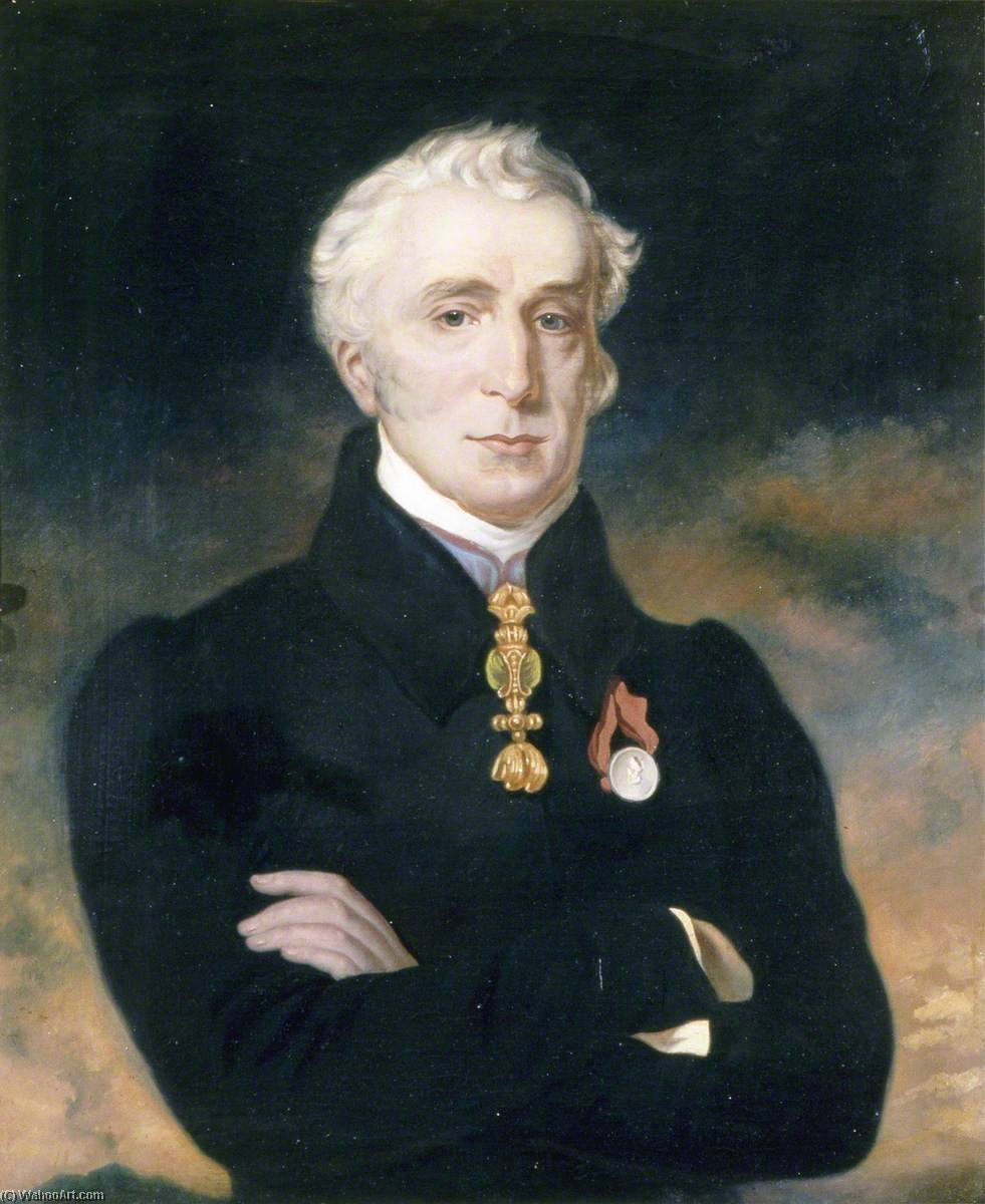 Museu De Reproduções De Arte O Duque de Wellington Vestindo a Ordem da ...