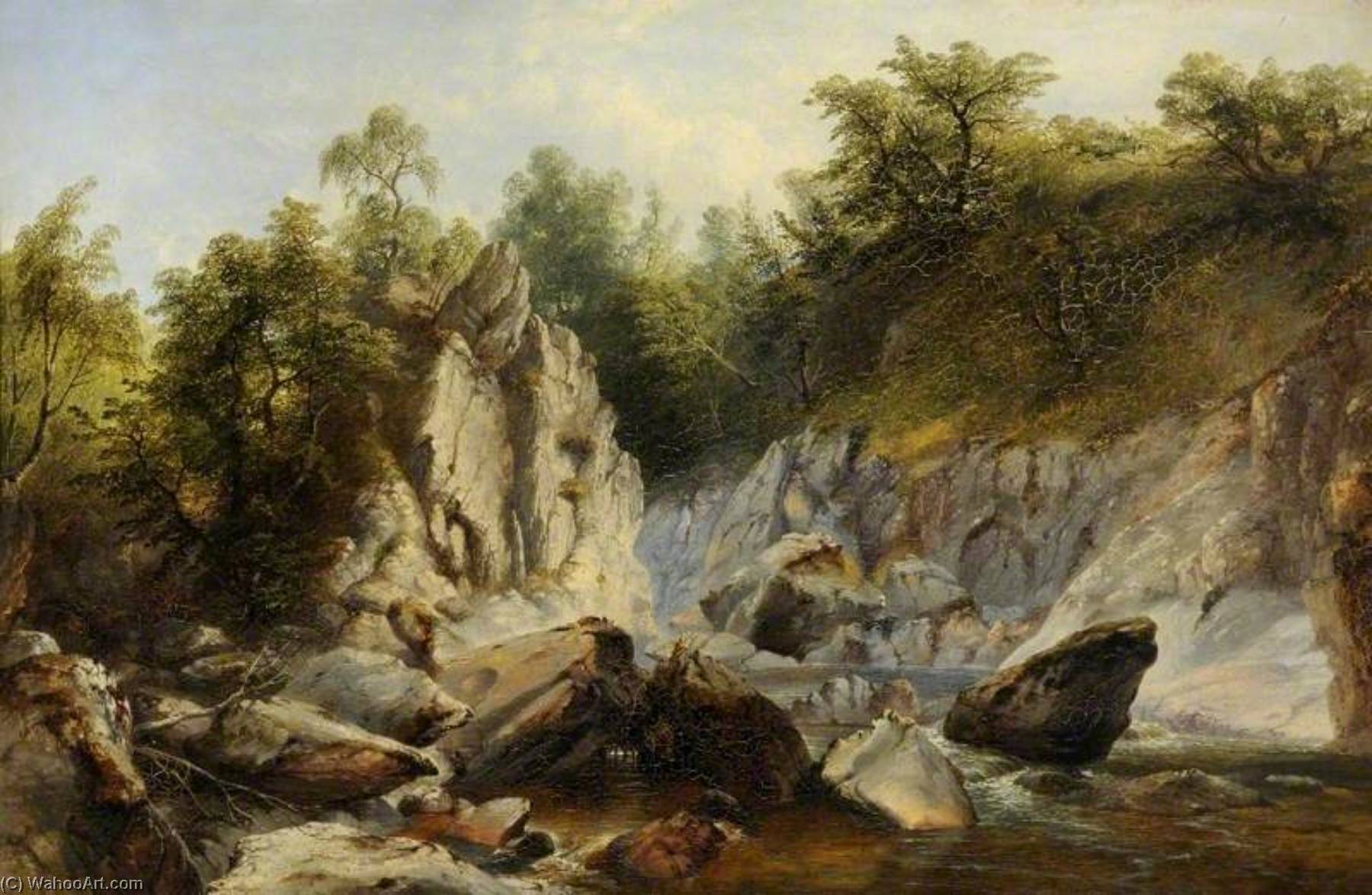 Museu De Reproduções De Arte No Conway, Betws y Coed por James Poole ...