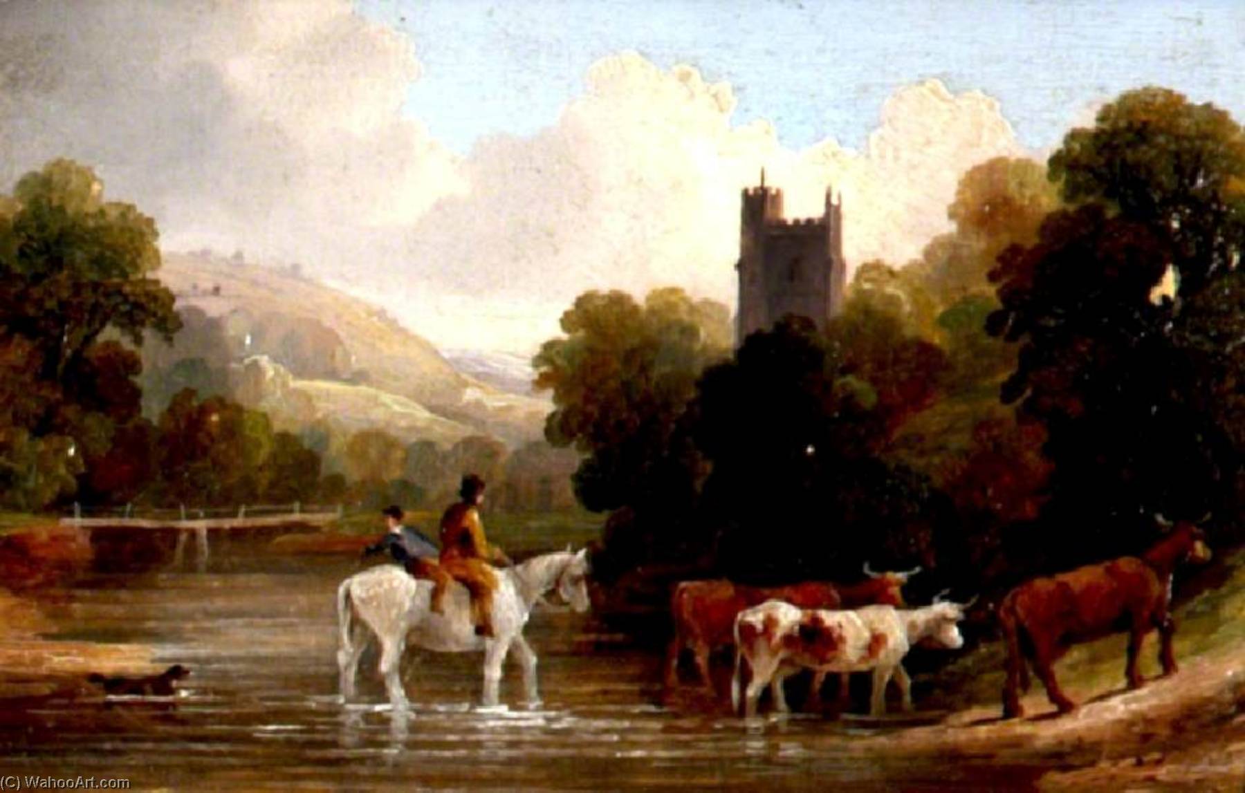 Pedir Reproducciones De Arte Rewe, Devon, 1860 de John Wallace Tucker ...