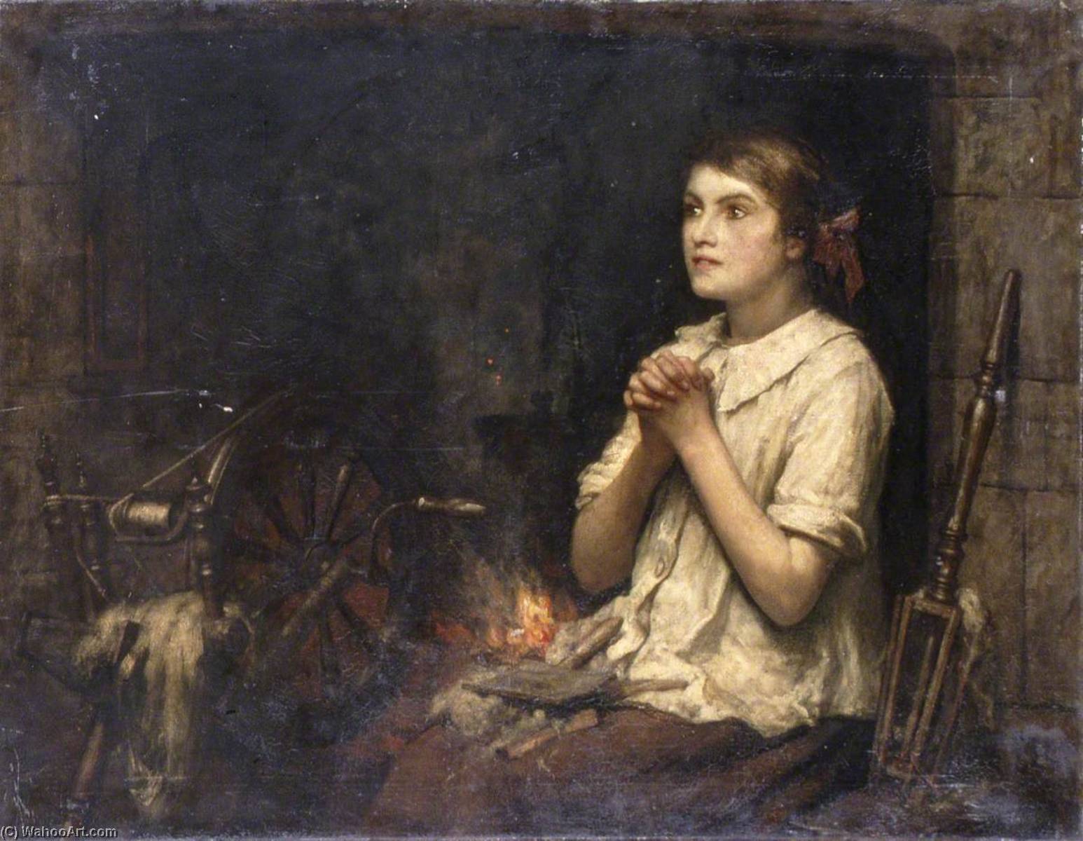 Museum Art Reproductions Spellbound by Frederick George Cotman (1850 ...