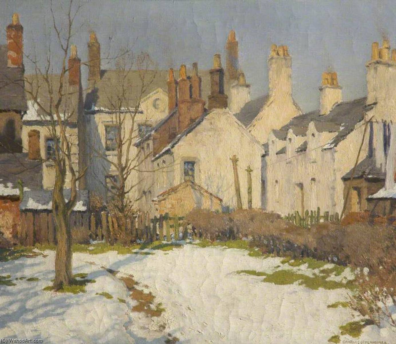 Comprar Reproducciones De Arte Del Museo Fin de la nieve de Charles ...