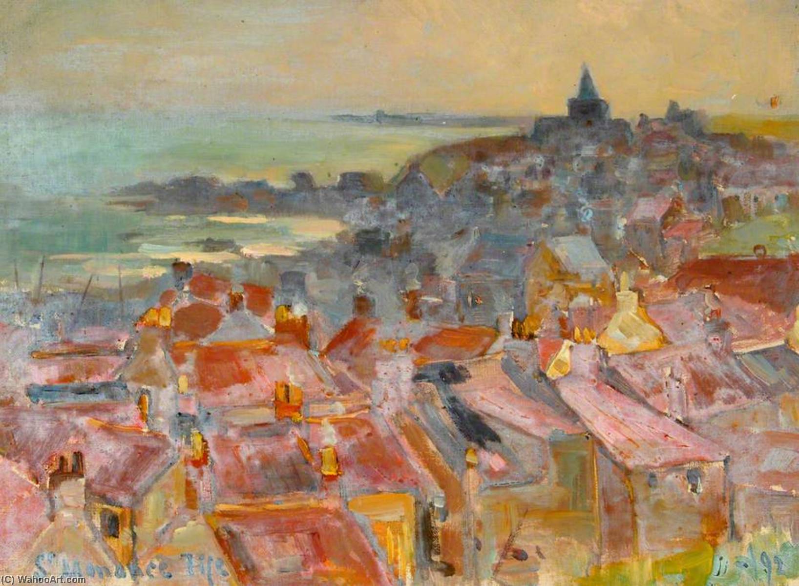 Order Artwork Replica St Monans, Fife by William Henry Charlton (1846 ...