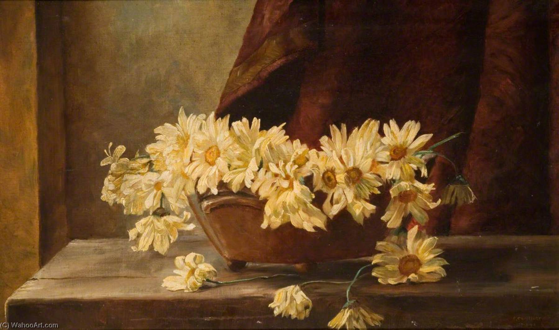 Art Reproductions Marguerites, 1892 by George Cartlidge (Inspired By ...