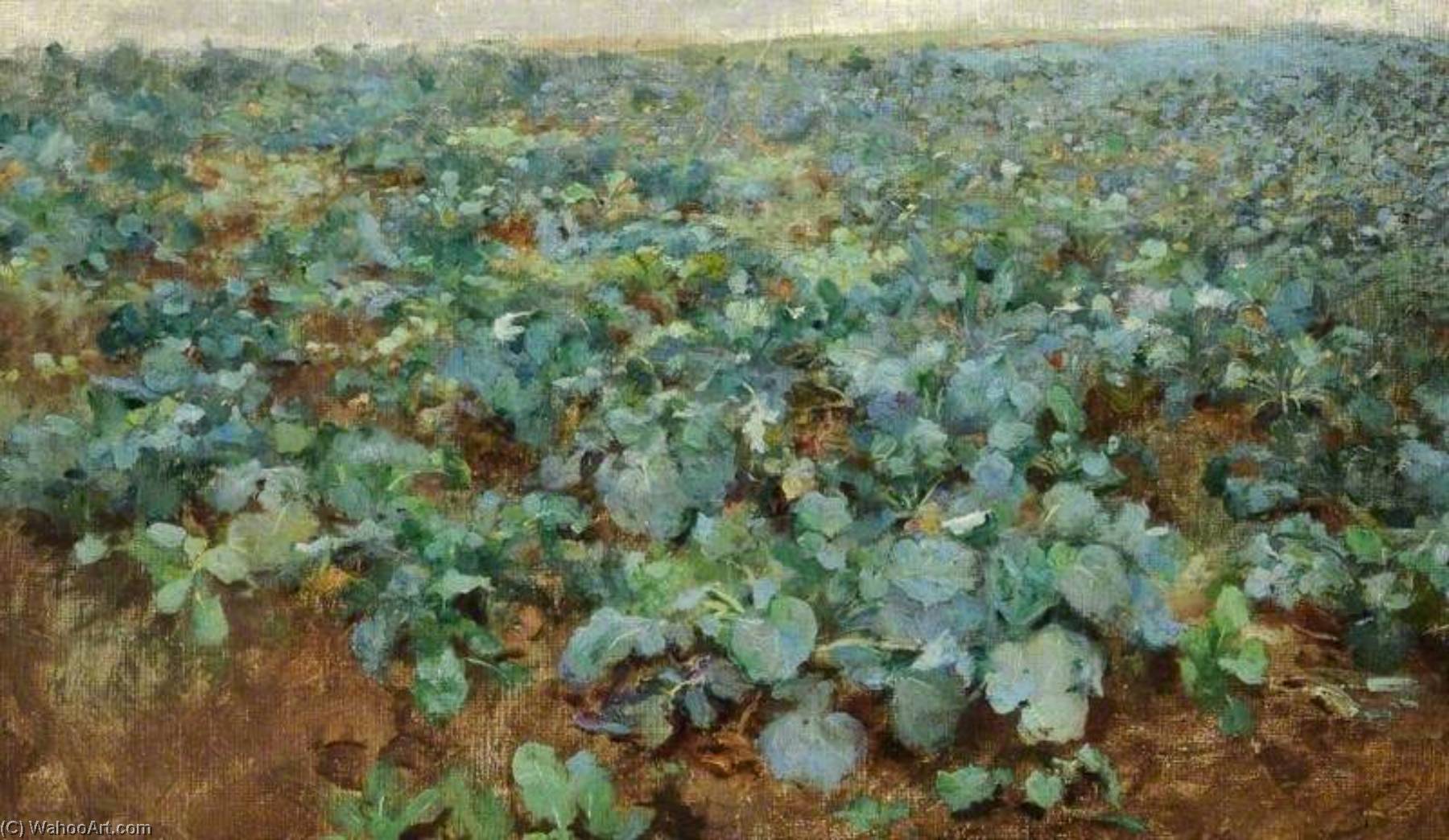 The Turnip Field by William Edward Stott William Edward Stott ...