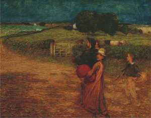 Saturday Night by William Edward Stott William Edward Stott | WahooArt.com