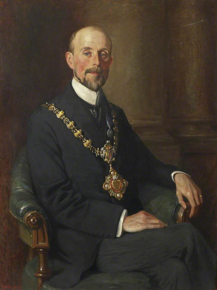 Gemälde Reproduktionen Alderman Joseph Braithwaite, JP von John Dalzell ...