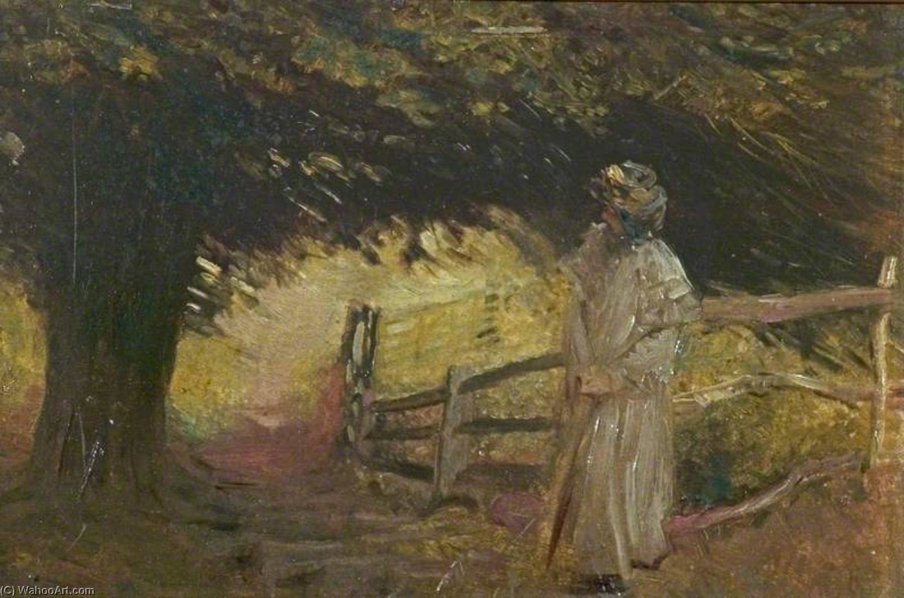 Réplique De Peinture La montée, 1914 de Joseph Syddall (1864-1942 ...