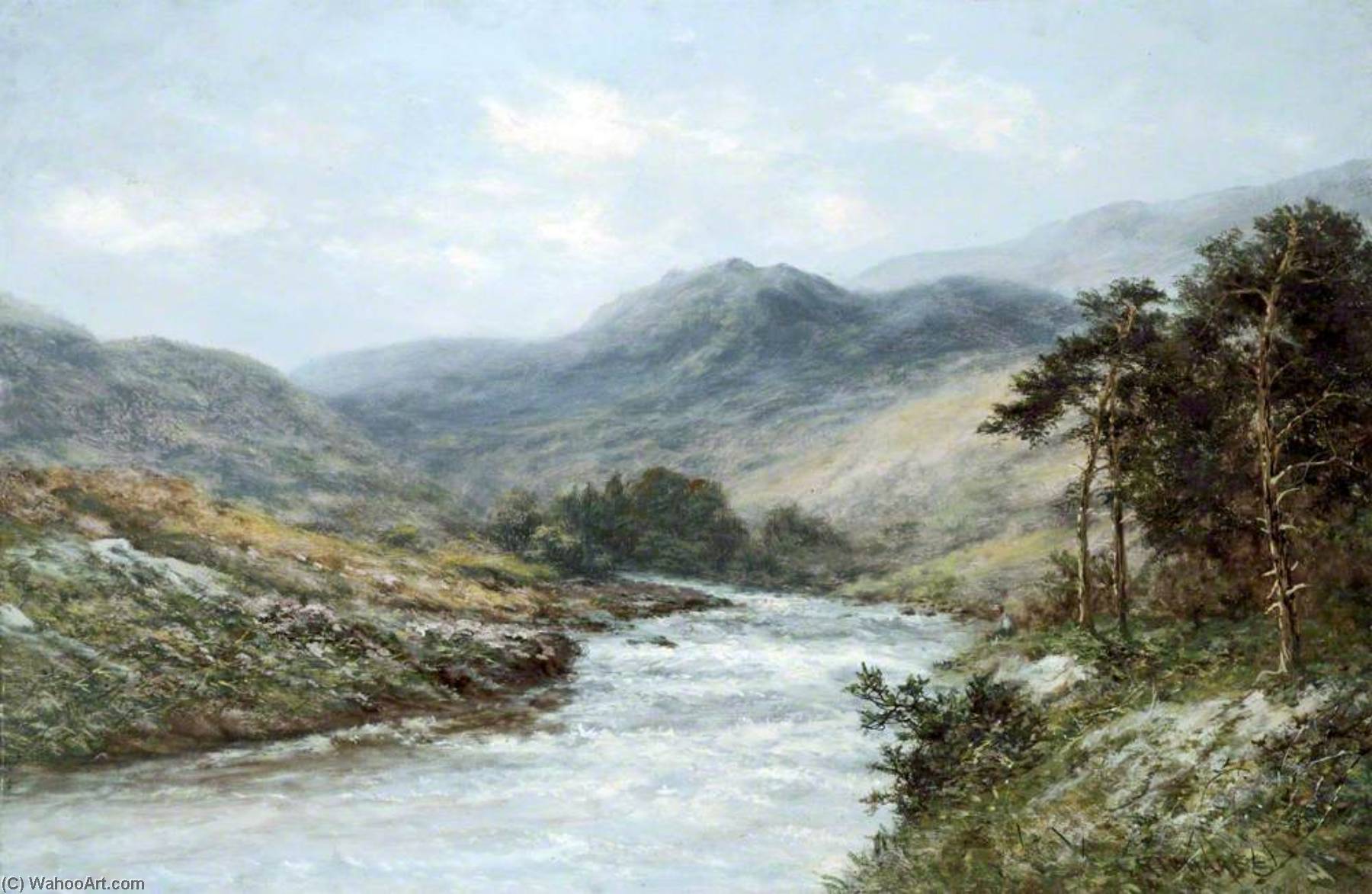 Buy Museum Art Reproductions Landscape by Daniel Sherrin (1868-1940 ...