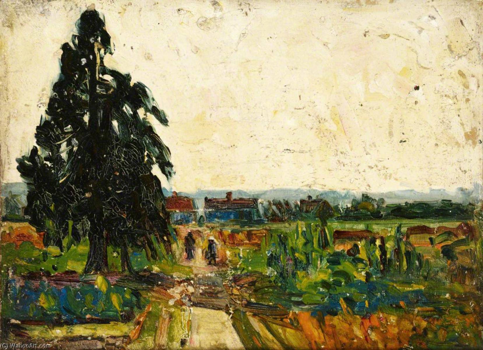 Buy Museum Art Reproductions A Local Park, 1921 by Maud Ireland Button ...