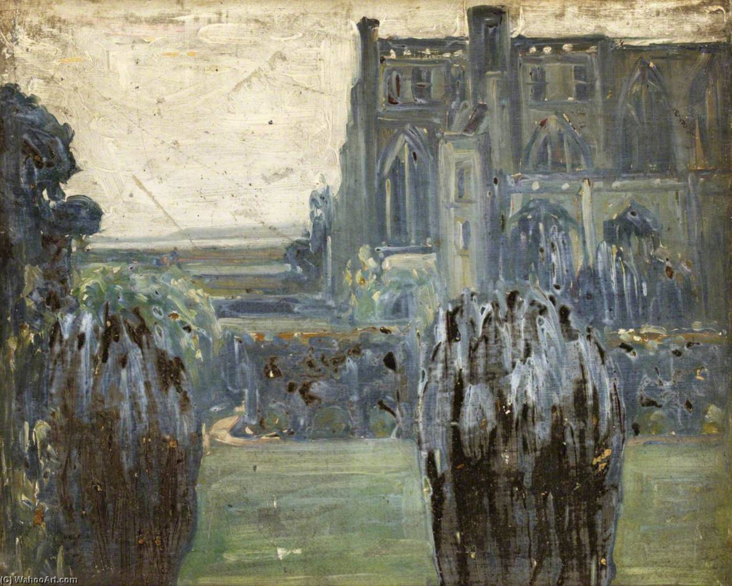 Purchase Oil Painting Replica A Local Church, 1921 by Maud Ireland ...