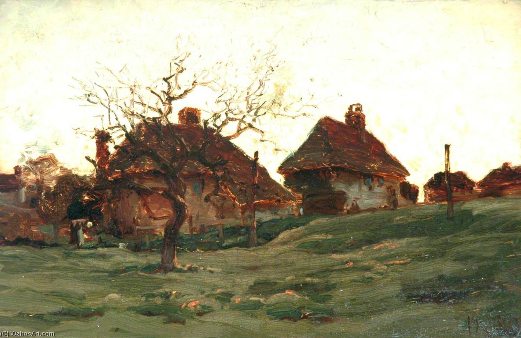 Get Art Reproductions The Farmstead by José Weiss (1859-1919 ...