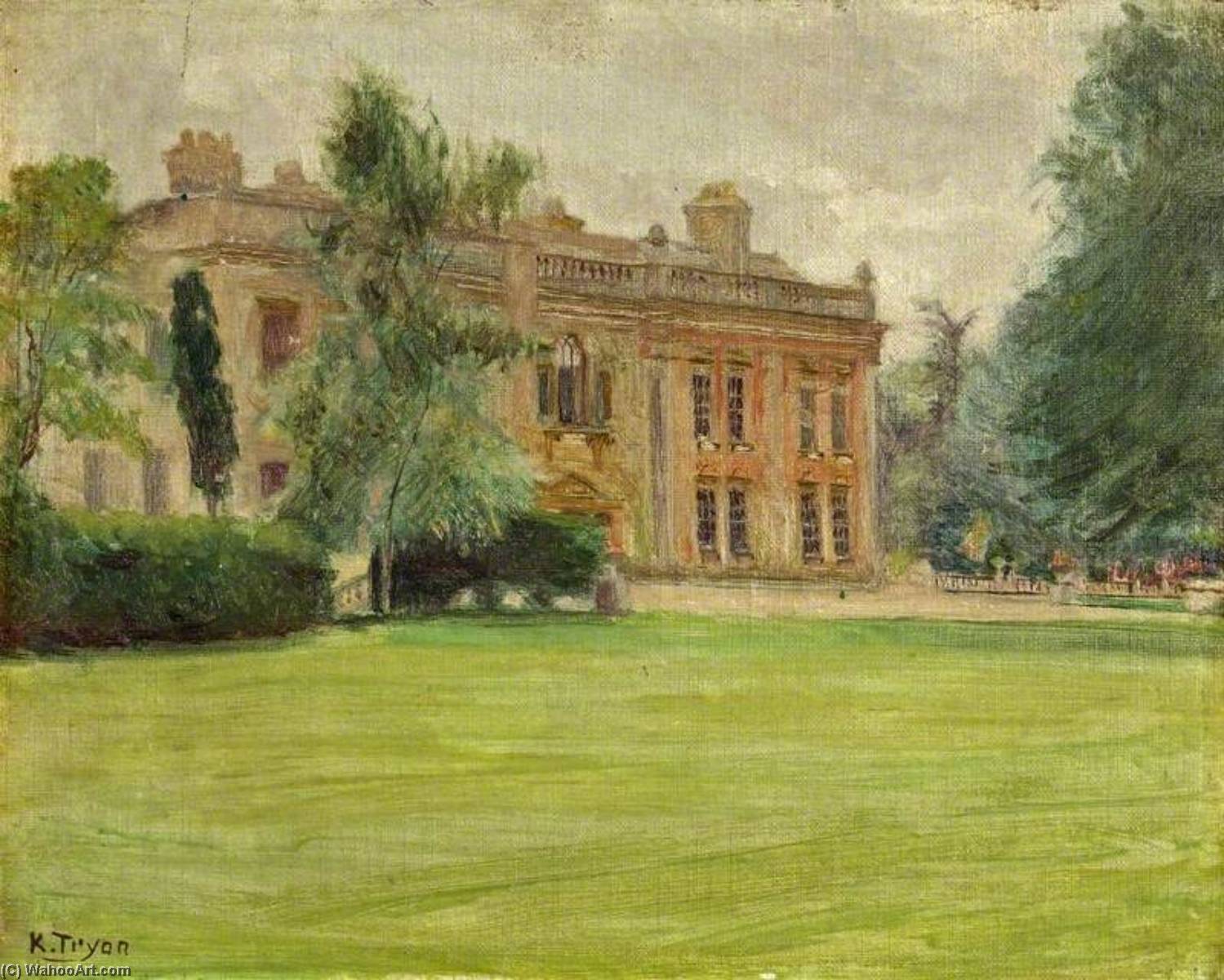 Purchase Oil Painting Replica The Lawn, 1911 by Kate Allen Tryon (1865 ...