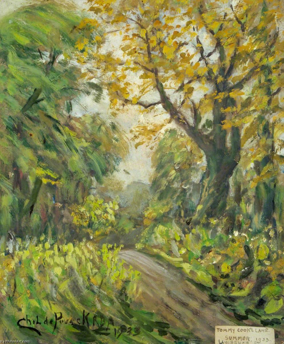 Reproductions D'art Tommy Cook`s Lane, Lawrence Street, Mill Hill, 1933 ...