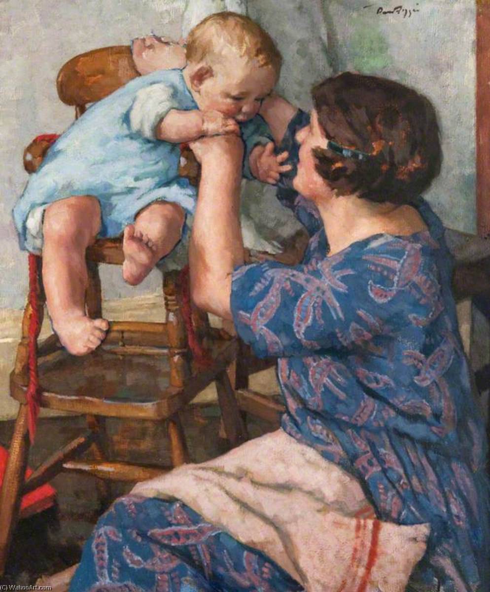 Get Art Reproductions Mother and Child by David Simpson Foggie (1878 ...