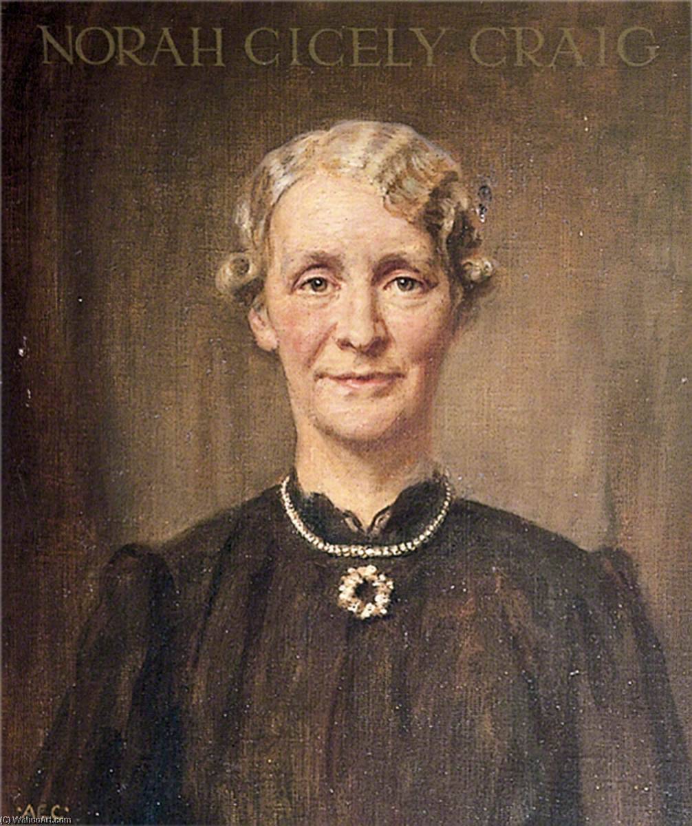 Achat Réplique De Peinture Mlle Norah Cicely Craig de Alfred Egerton ...