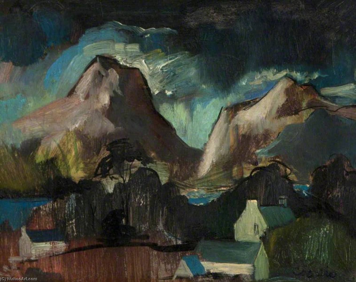 Reproductions D'art Entrée de William Crosbie (Inspiré par) (1915-1999 ...