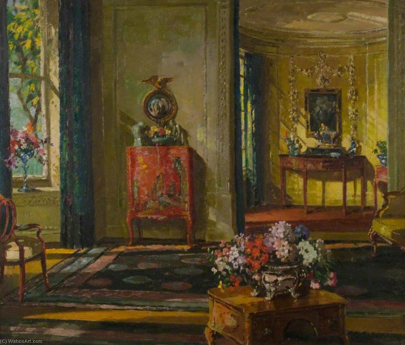 Pedir Reproducciones De Arte Un encantador interior de Herbert Davis ...